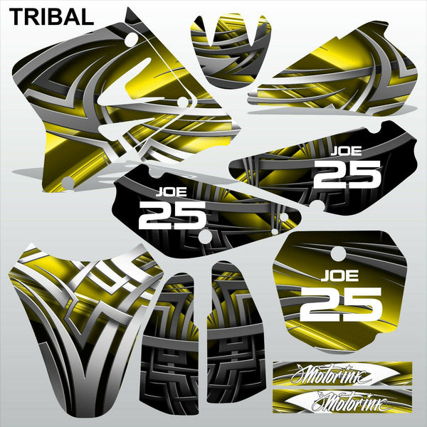 SUZUKI RM 85 2001-2012 TRIBAL motocross racing decals set MX graphics ...