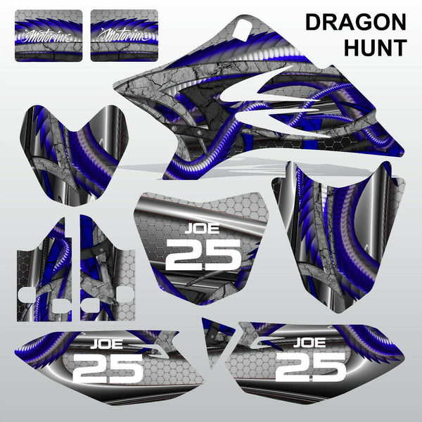 Yamaha TTR 50 2006-2015 DRAGON HUNT motocross racing decals set MX gra ...